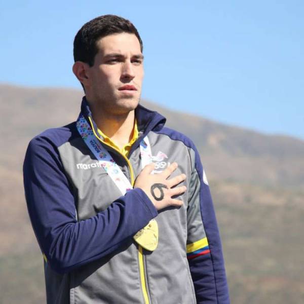 Esteban Enderica, 'el Mago' ecuatoriano de las aguas abiertas