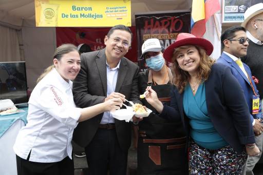 La gastronomía típica de Ecuador presume de sabores en el Hueca Fest de ...