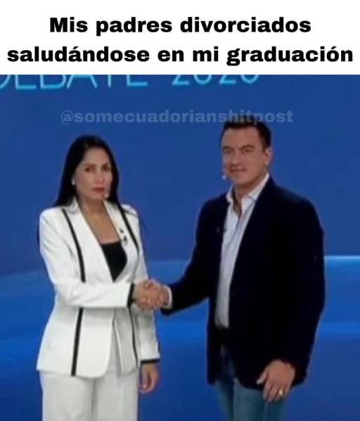 Los memes del debate presidencial: del incómodo saludo entre Daniel ...