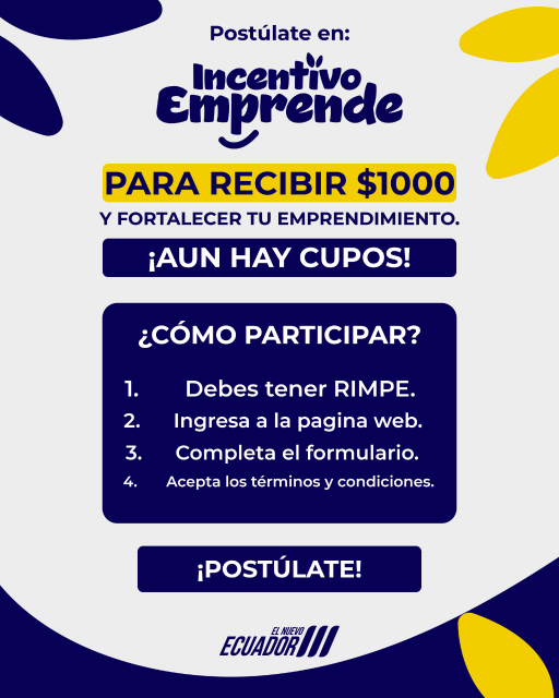 Incentivo Emprende: anuncian cupos para acceder al bono de $1.000 y ...