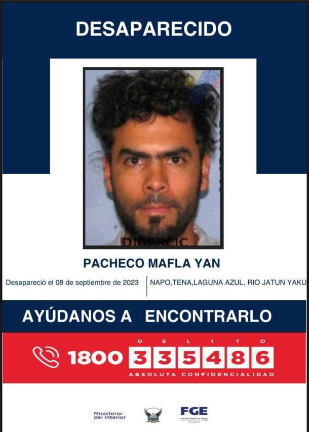 ¿Dónde está Yan Pacheco? Joven desapareció mientras nadaba en río de Napo