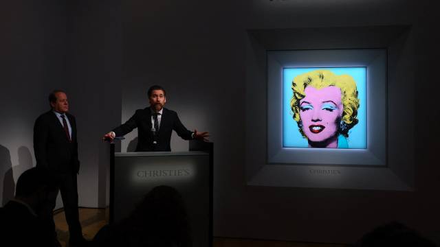 La subasta del retrato de Marilyn Monroe de Andy Warhol podría romper ...