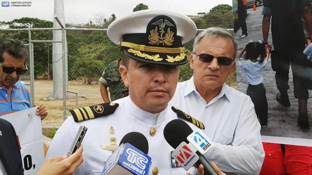 Armada del Ecuador presentó disculpas públicas al capitán Edwin Ortega
