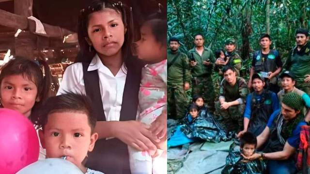 Lesly, la “heroína” de 13 años que salvó a sus hermanos en la selva de ...