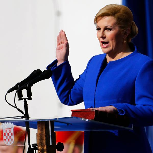 Asumió su mandato la primera mujer presidenta de Croacia