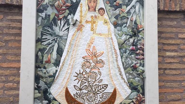 Ecuador ya tiene a la Virgen del Quinche en los jardines del Vaticano