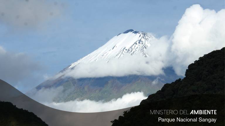 Volcán Sangay toma pulso