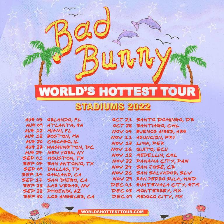 Bad Bunny anuncia concierto en Ecuador Bad Bunny anuncia concierto en Ecuador